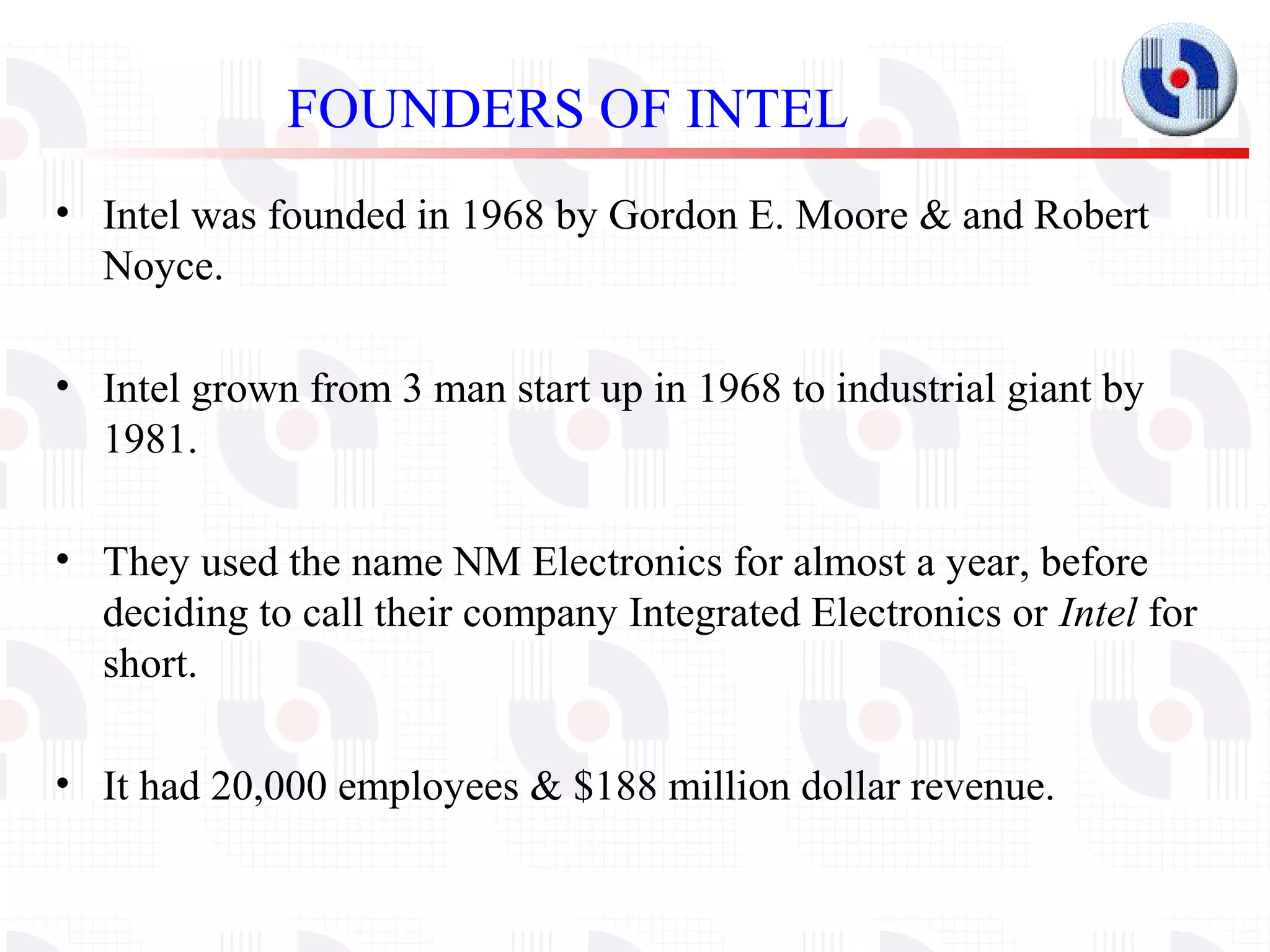 Intel | PPT