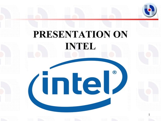 Intel | PPT | Operating Systems | Computer Software and Applications