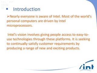 Intel | PPT