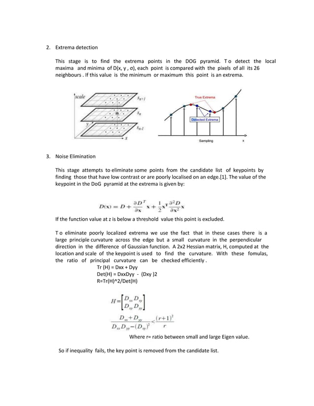 Scale Invariant Feature Tranform | PDF