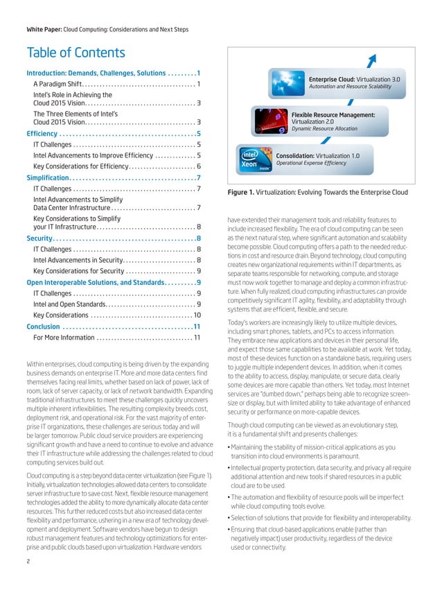 Intel Cloud | PDF