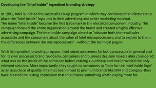 Intel SWOT analysis | PPTX