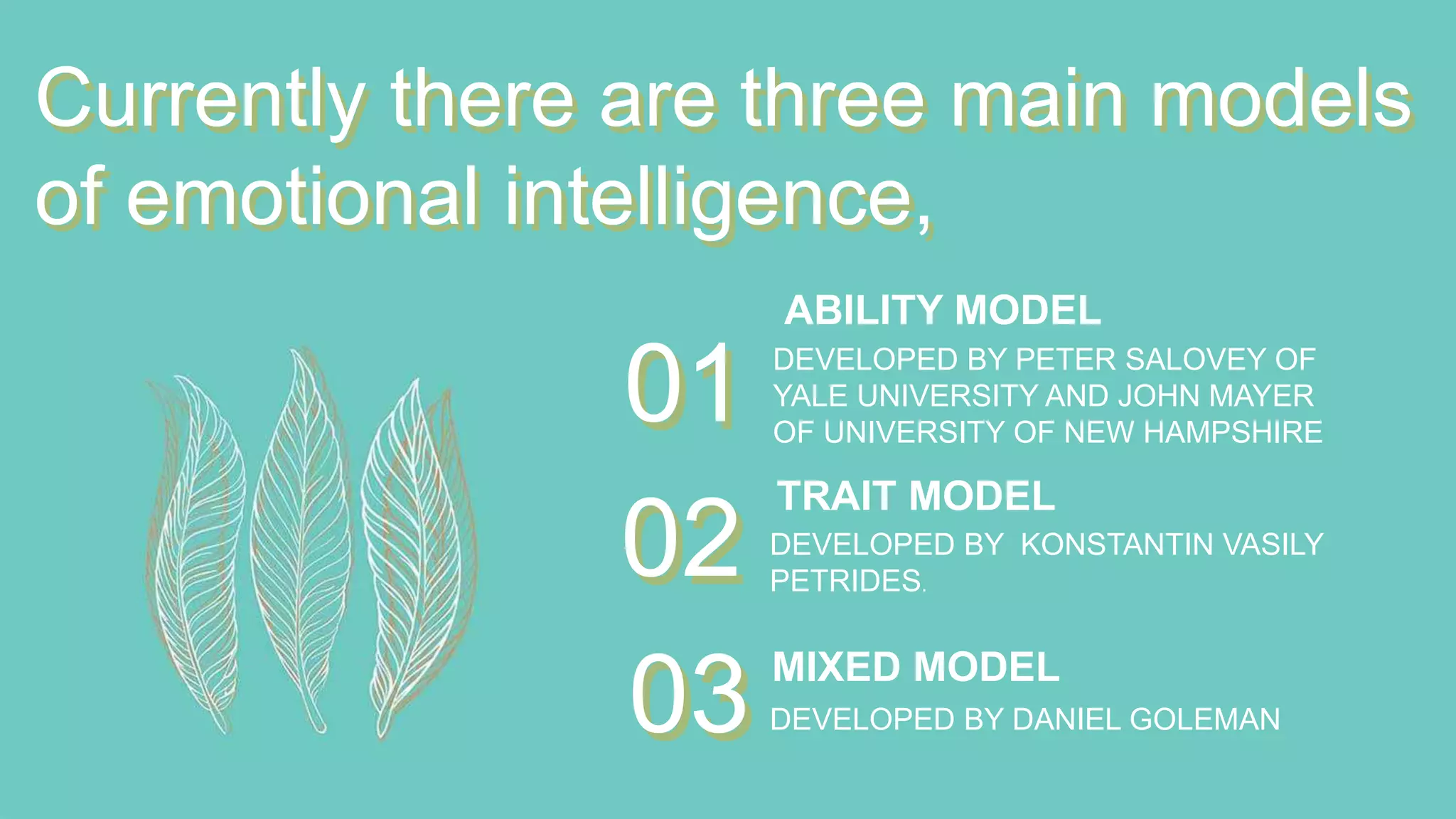 Emotional intelligence and it's models | PPTX