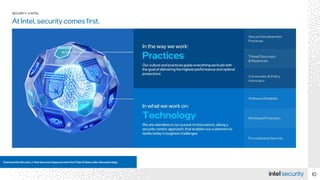 Intel 2021 Product Security Report | PDF