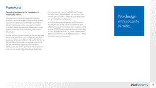 Intel 2021 Product Security Report | PDF