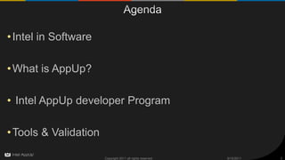 Intel AppUp Webinar Italiano General Information | PPTX | Shareware and ...