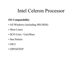 Intel-Celeron-CPU-by-Jeremy-Carbaugh-Jonathan-Frank-2002-SPR.ppt | Desktops | Computing