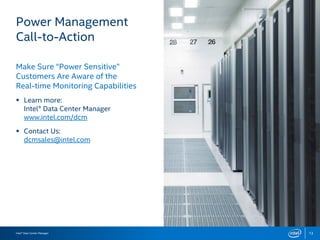 Intel Data Center Manager | PDF