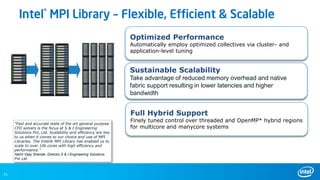 Scale Up Performance with Intel® Development | PPT