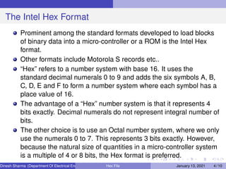 Intel Hex Format | PDF
