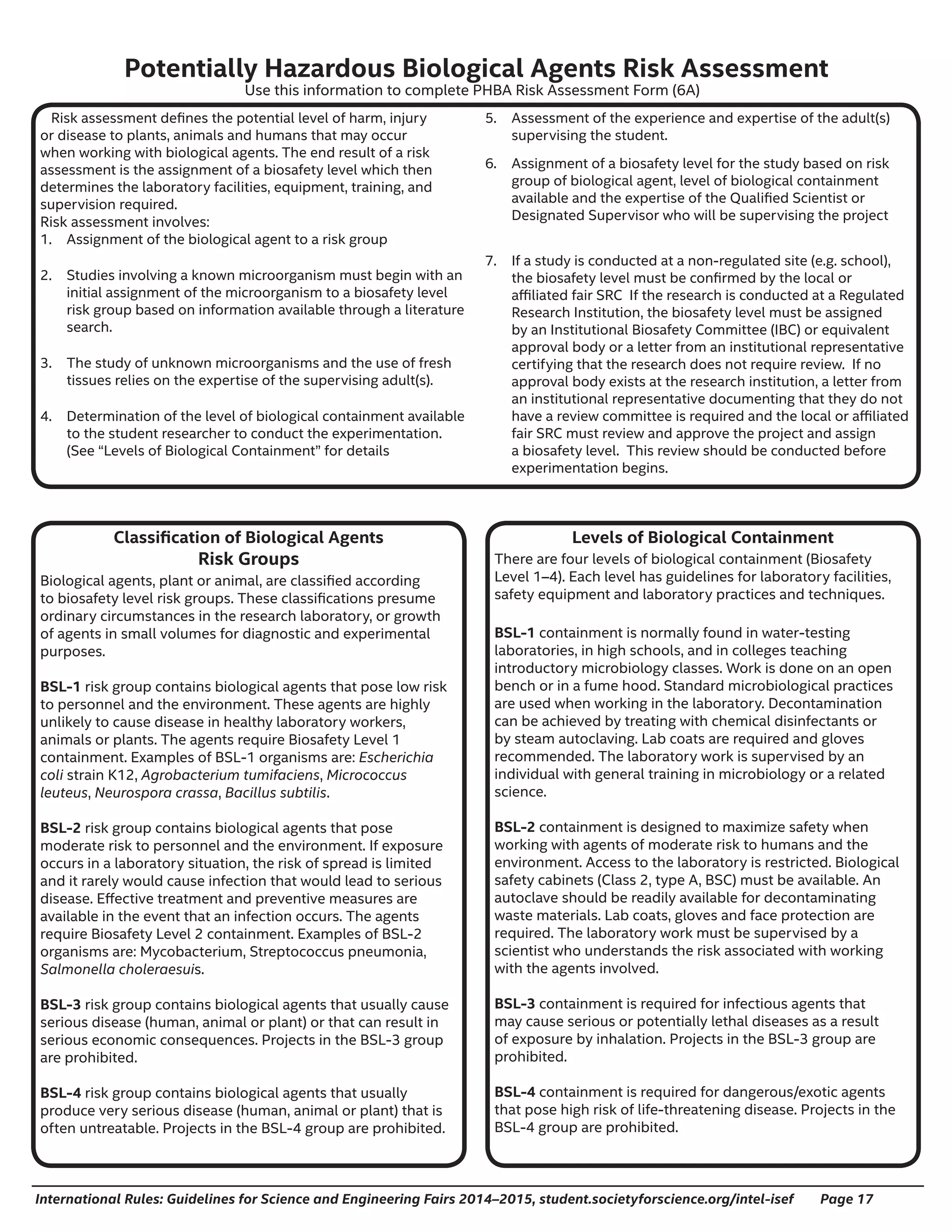 Intel isef-intl-rules-and-guidelines-2015-final-v1-7-2015 with-forms | PDF