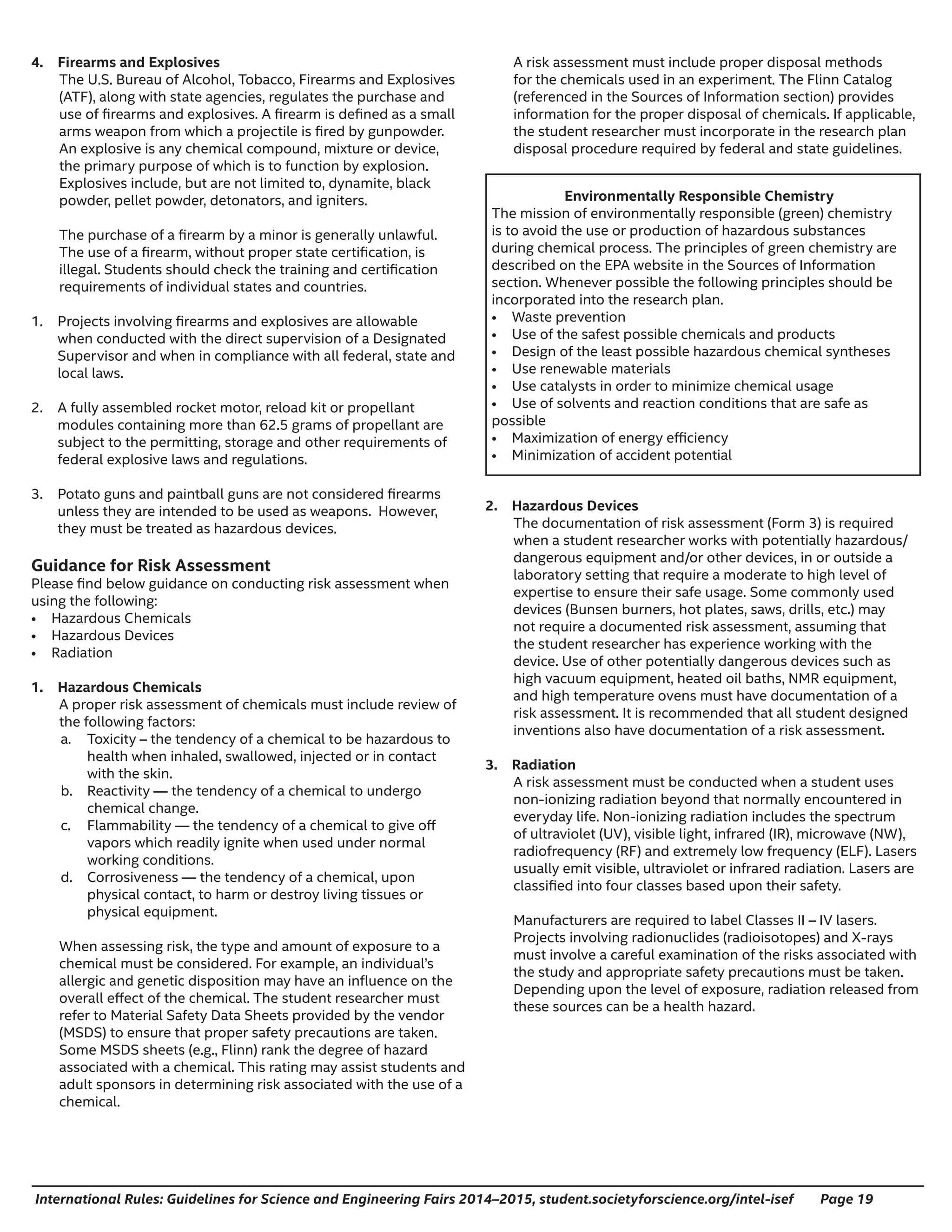Intel isef-intl-rules-and-guidelines-2015-final-v1-7-2015 with-forms | PDF