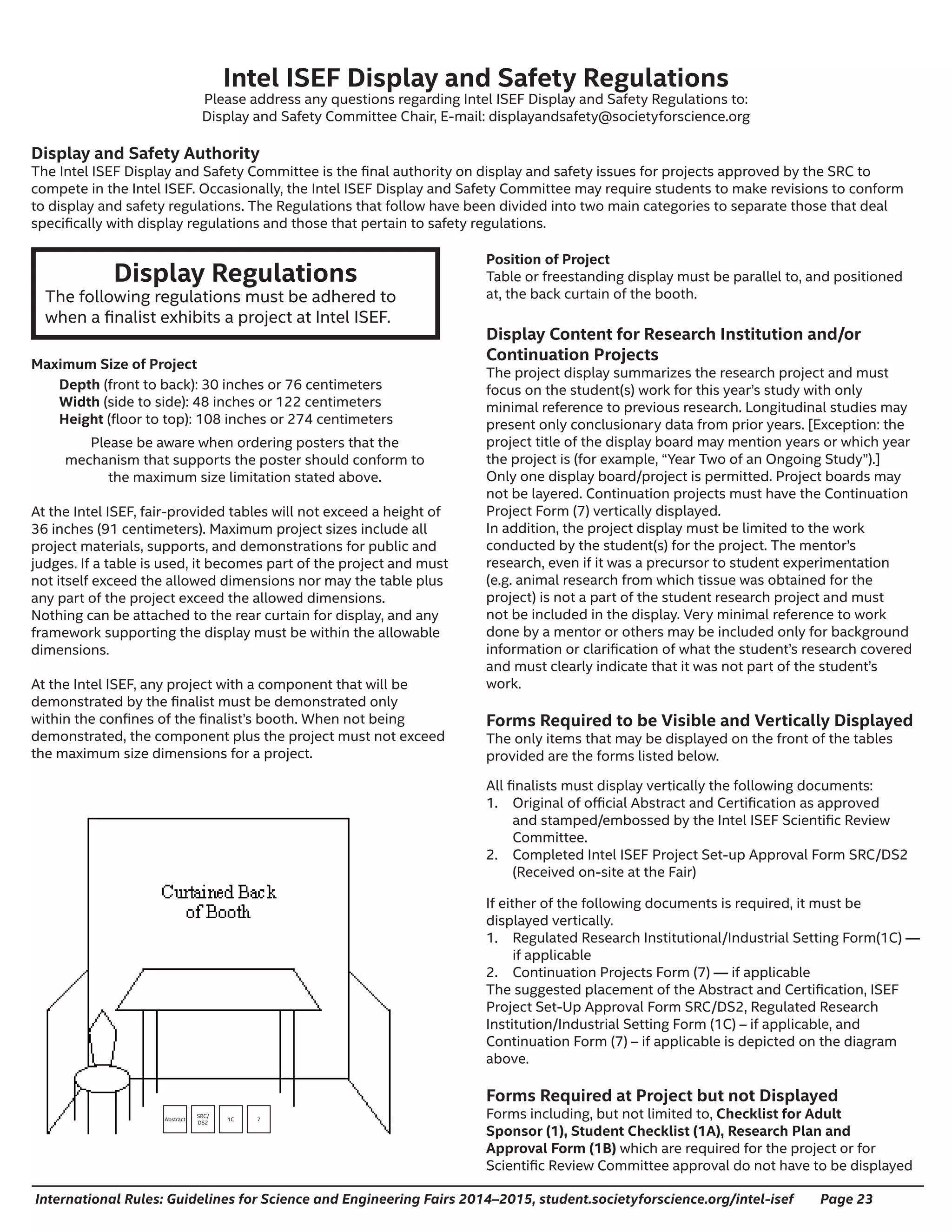 Intel isef-intl-rules-and-guidelines-2015-final-v1-7-2015 with-forms | PDF