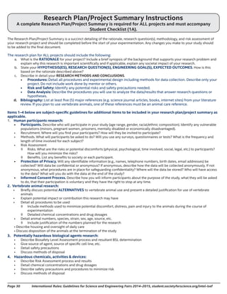 Intel isef-intl-rules-and-guidelines-2015-final-v1-7-2015 with-forms | PDF