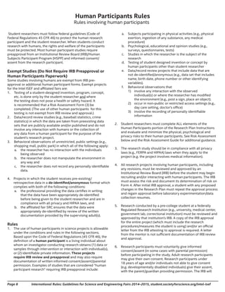 Intel isef-intl-rules-and-guidelines-2015-final-v1-7-2015 with-forms | PDF