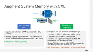 Q1 Memory Fabric Forum: Intel Enabling Compute Express Link (CXL) | PPTX