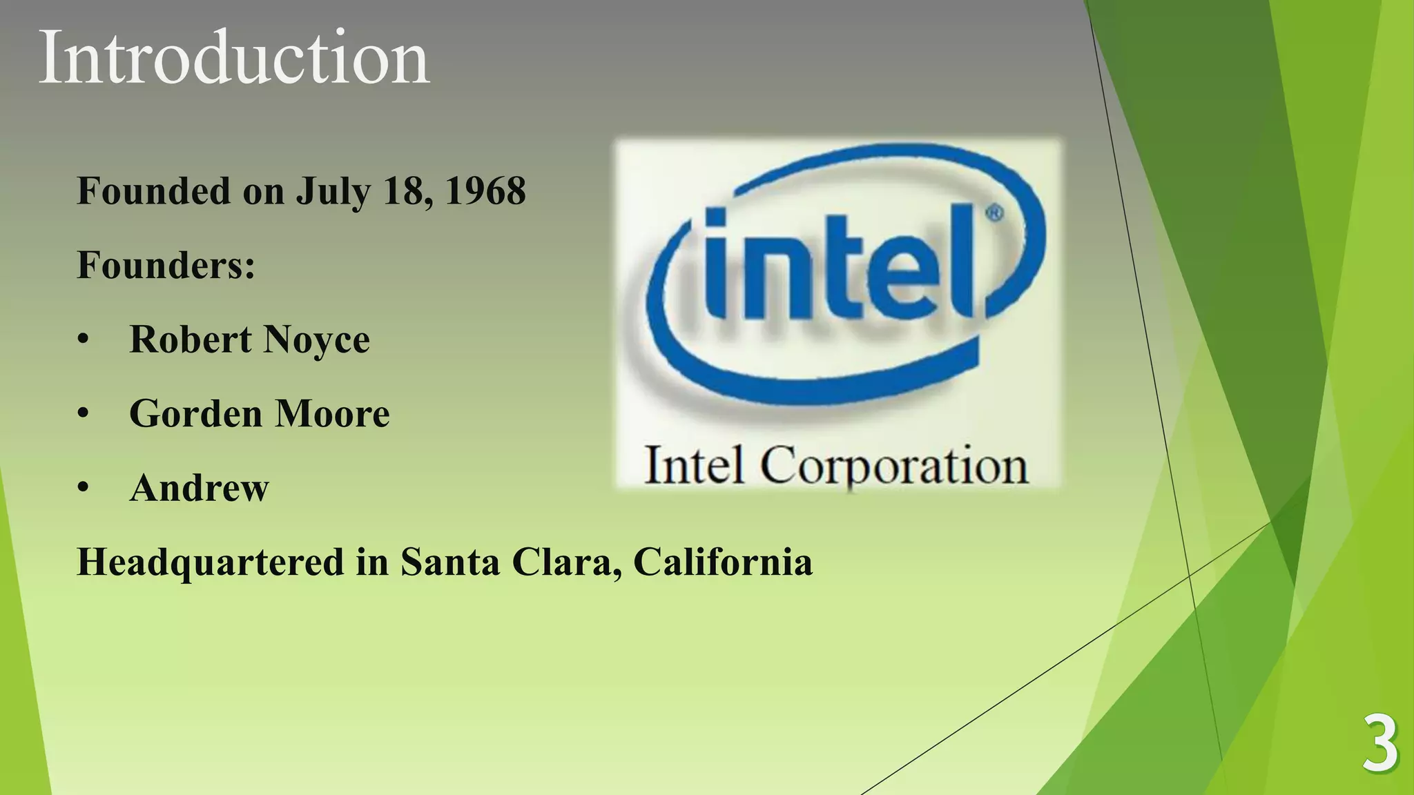 Intel processors(history - products) | PPT