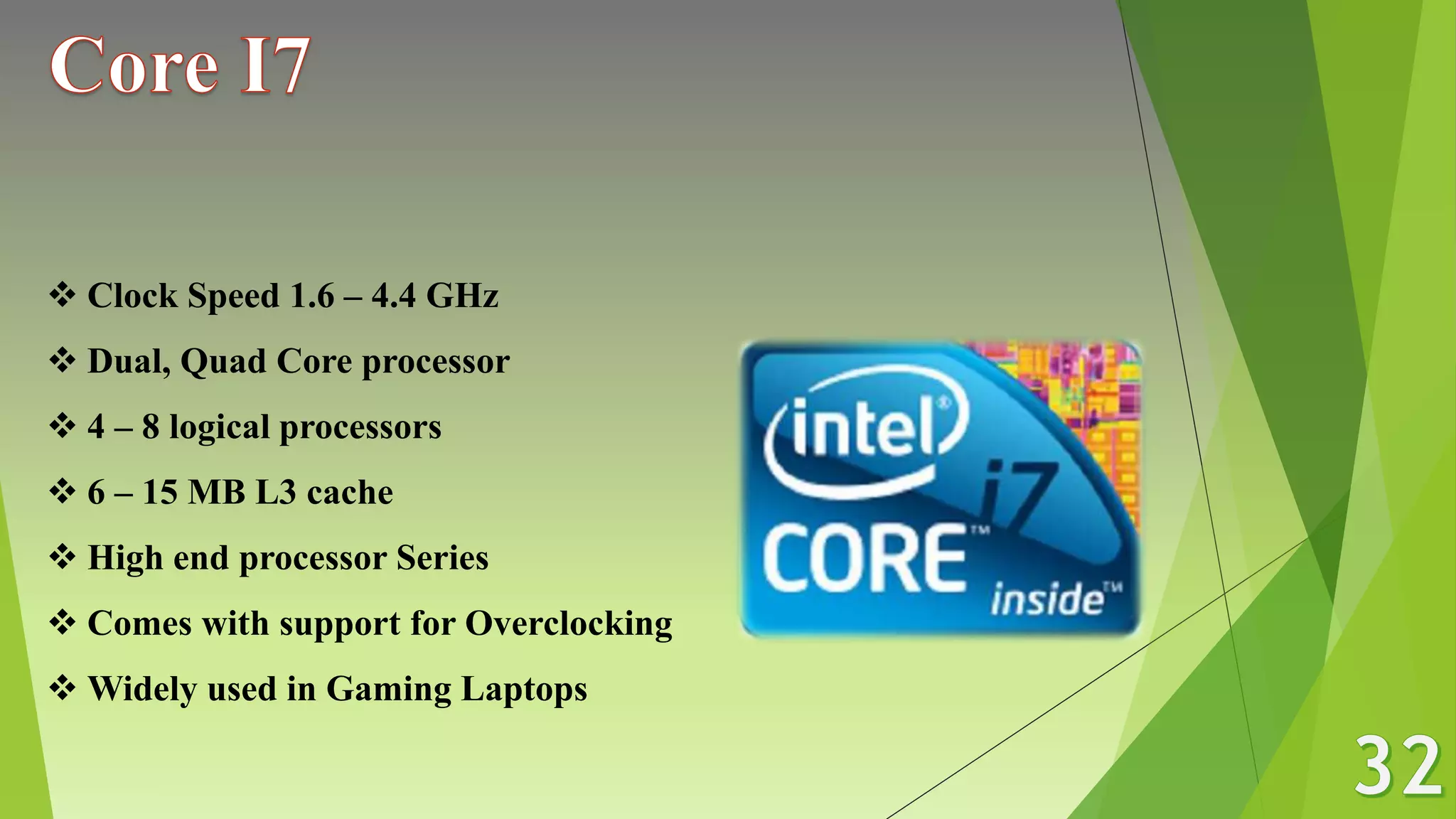 Intel processors(history - products) | PPT