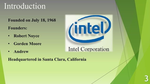 Intel processors(history - products) | PPT
