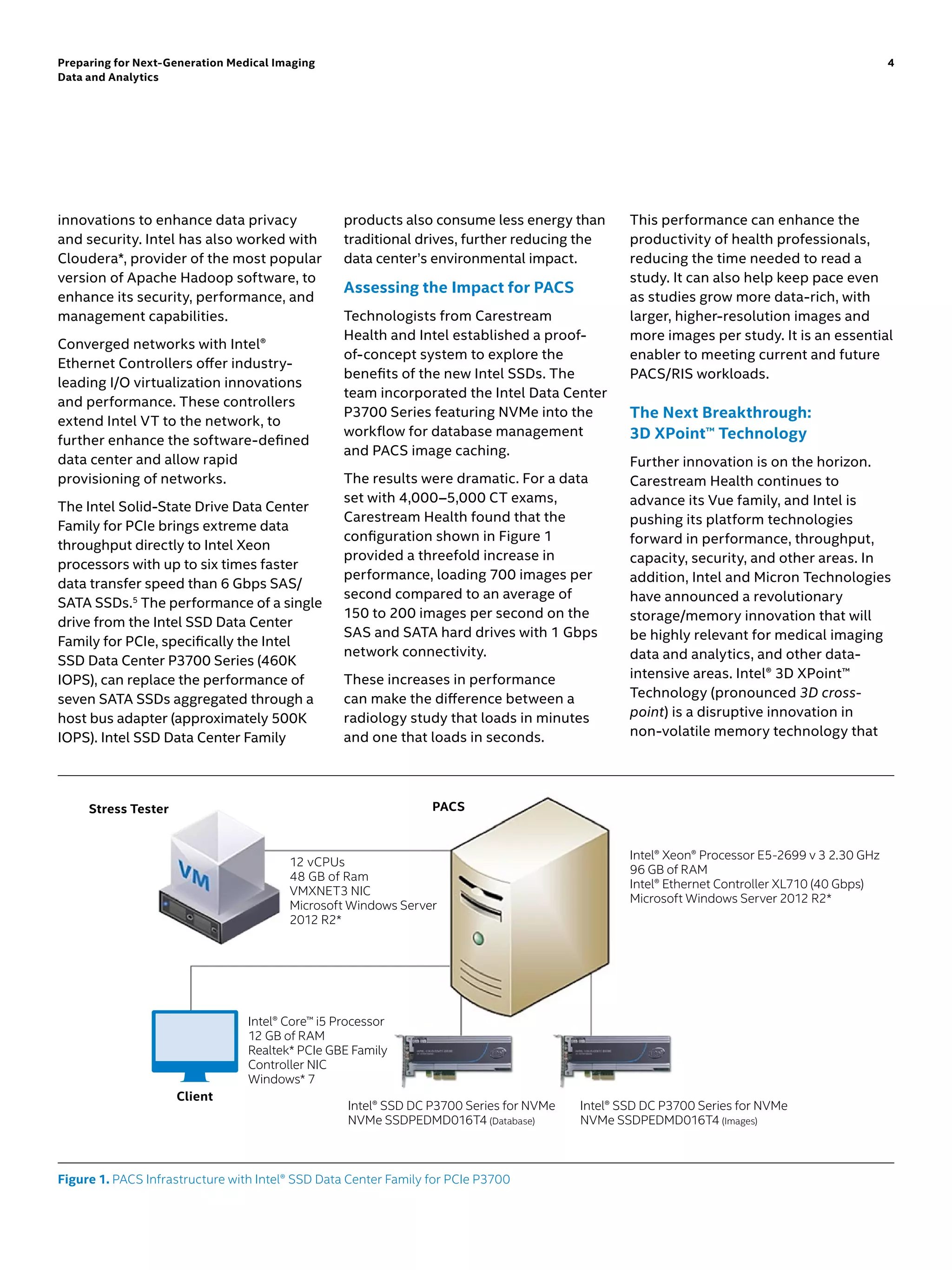 Intel next-generation-medical-imaging-data-and-analytics | PDF | Cloud Computing | Internet
