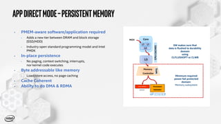 Intel Optane Data Center Persistent Memory | PDF