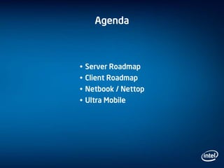 Intel Roadmap | PDF