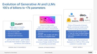AI Infra Day | The Generative AI Market And Intel AI Strategy and ...