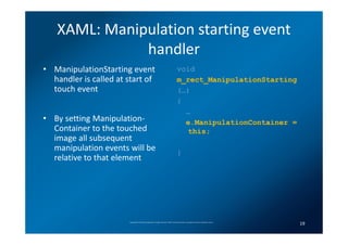 Ultrabook Development Using Touch - Intel Ultrabook AppLab Berlin | PDF