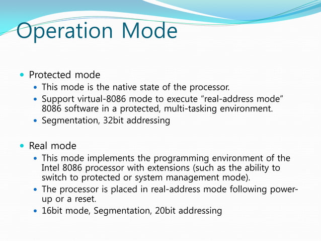 Intel x86 Architecture | PDF
