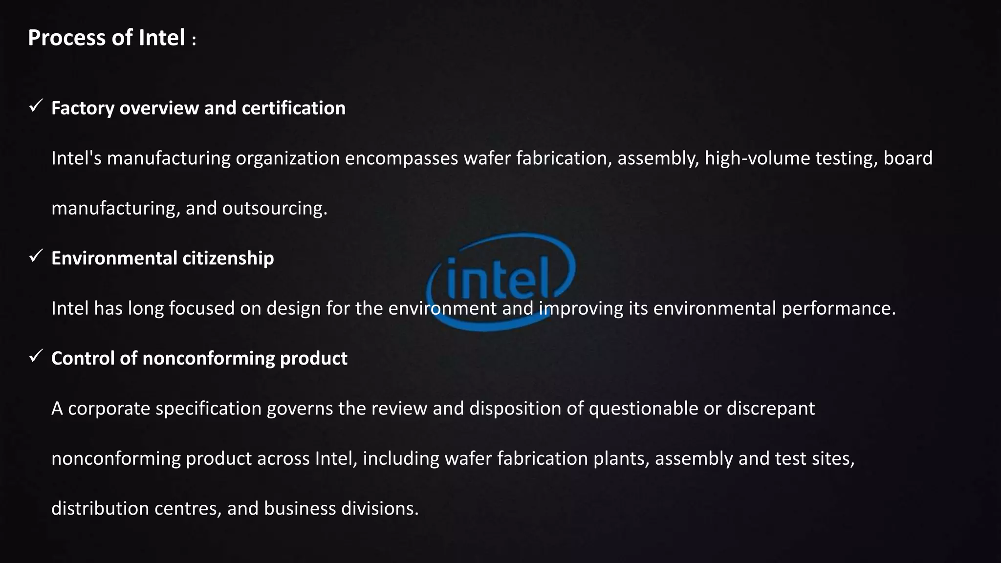 Intel - Business Model | PPTX
