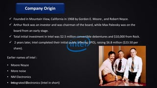 Intel - Business Model | PPTX
