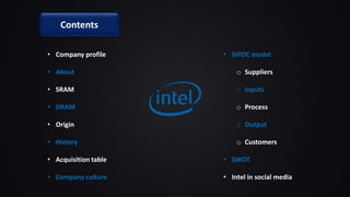 Intel - Business Model | PPTX