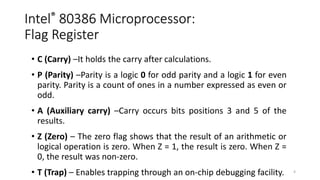 Intel® 80386 microprocessor registers | PPTX