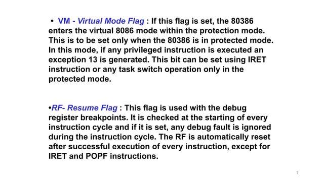 Intel® 80386 microprocessor registers | PPTX | Operating Systems | Computer Software and ...