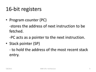 Intel 8085 architecture | PPT