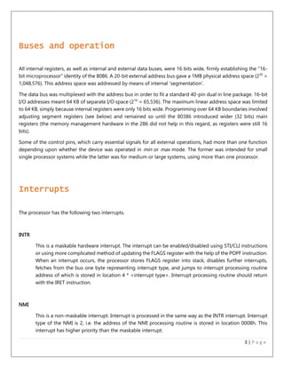 Intel 8086 microprocessor | PDF