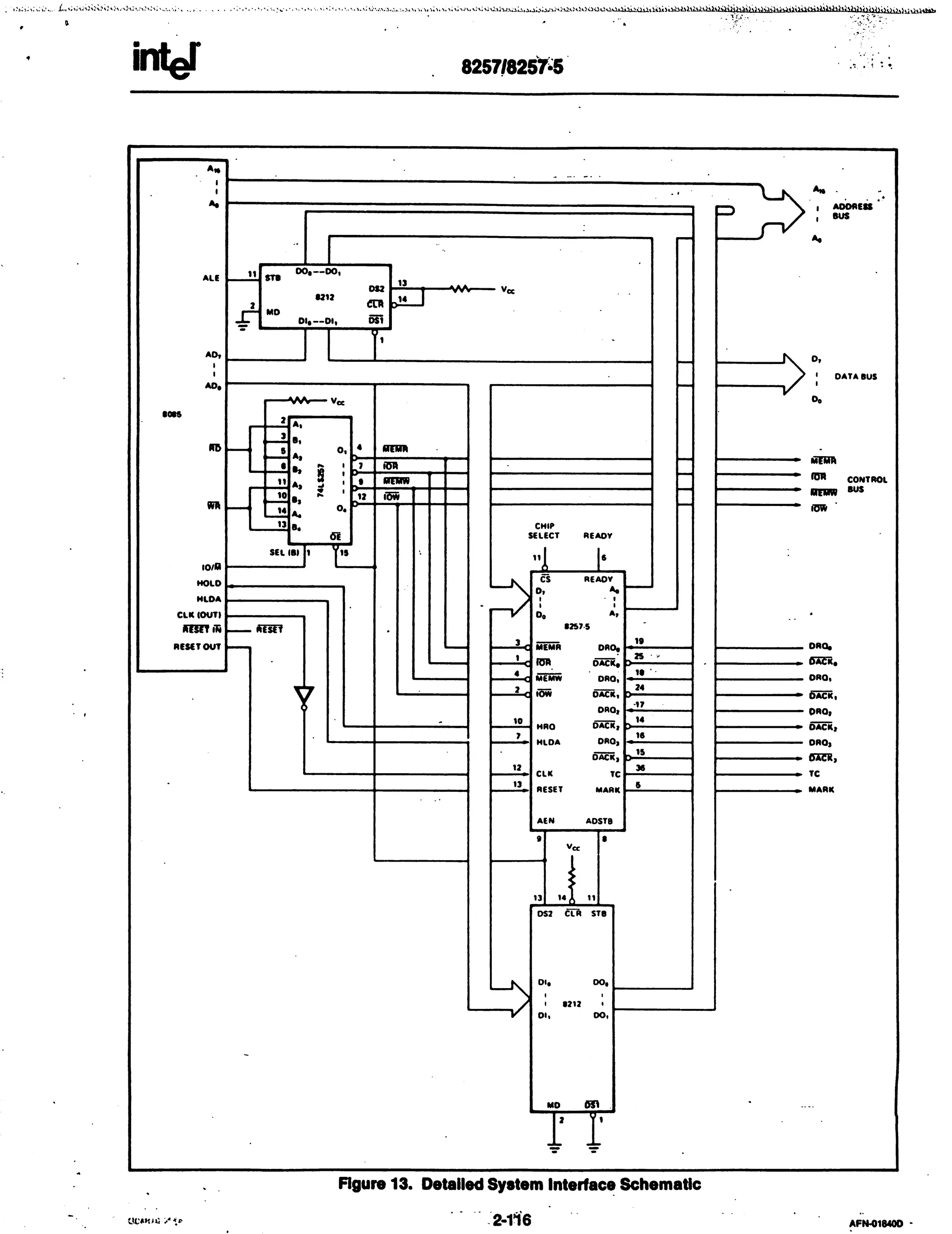 Intel 8257 programmable dma controller | PDF