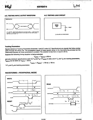 Intel 8257 programmable dma controller | PDF