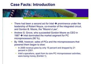 Case Study:Intel Beyond 2003 | PDF | Computing | Technology & Computing