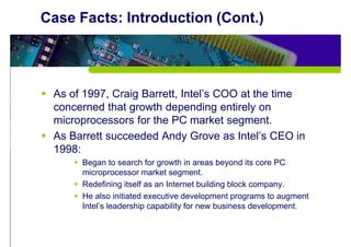 Case Study:Intel Beyond 2003 | PDF | Computing | Technology & Computing