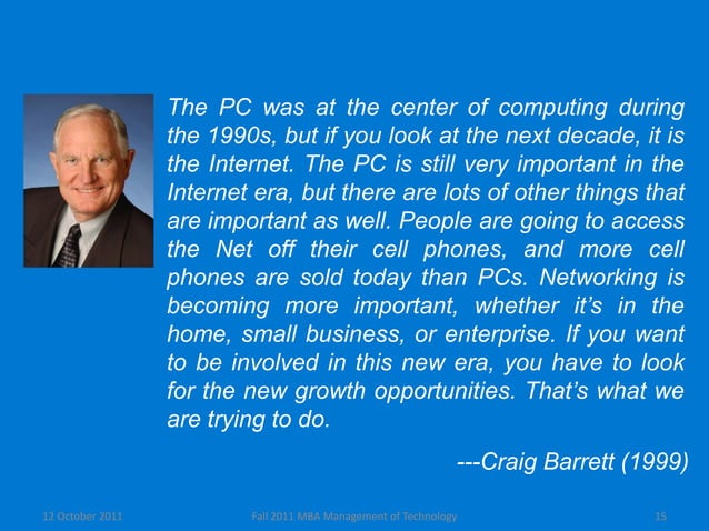 Case Study: Intel Corporation 1968-2003 | PDF | Computing | Technology & Computing