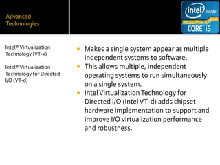 Intel core i5 | PPTX