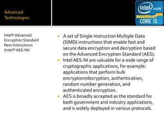 Intel core i5 | PPTX