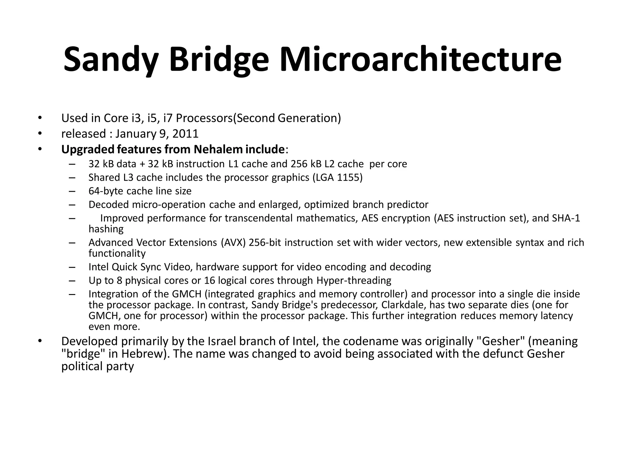 Intel core i3, i5, i7 , core2 duo and atom processors | PDF