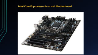Intel core i3 processor | PPTX