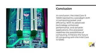 Intel Core i5 12500 - A Power of Performance.pdf