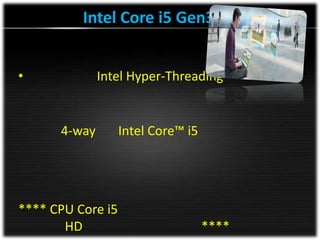 Intel core i5 gen3 | PPT
