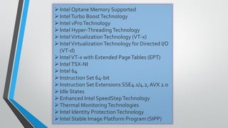 Intel core i7 | PPT