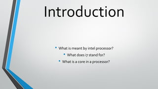 Intel core i7 | PDF
