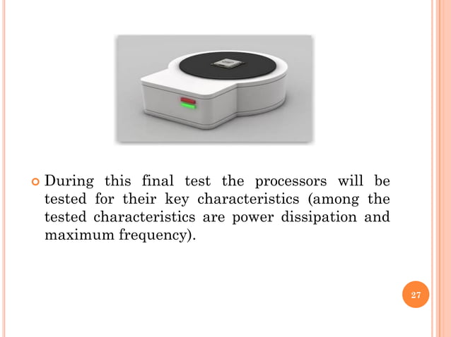Intel CPU Manufacturing Process | PPT
